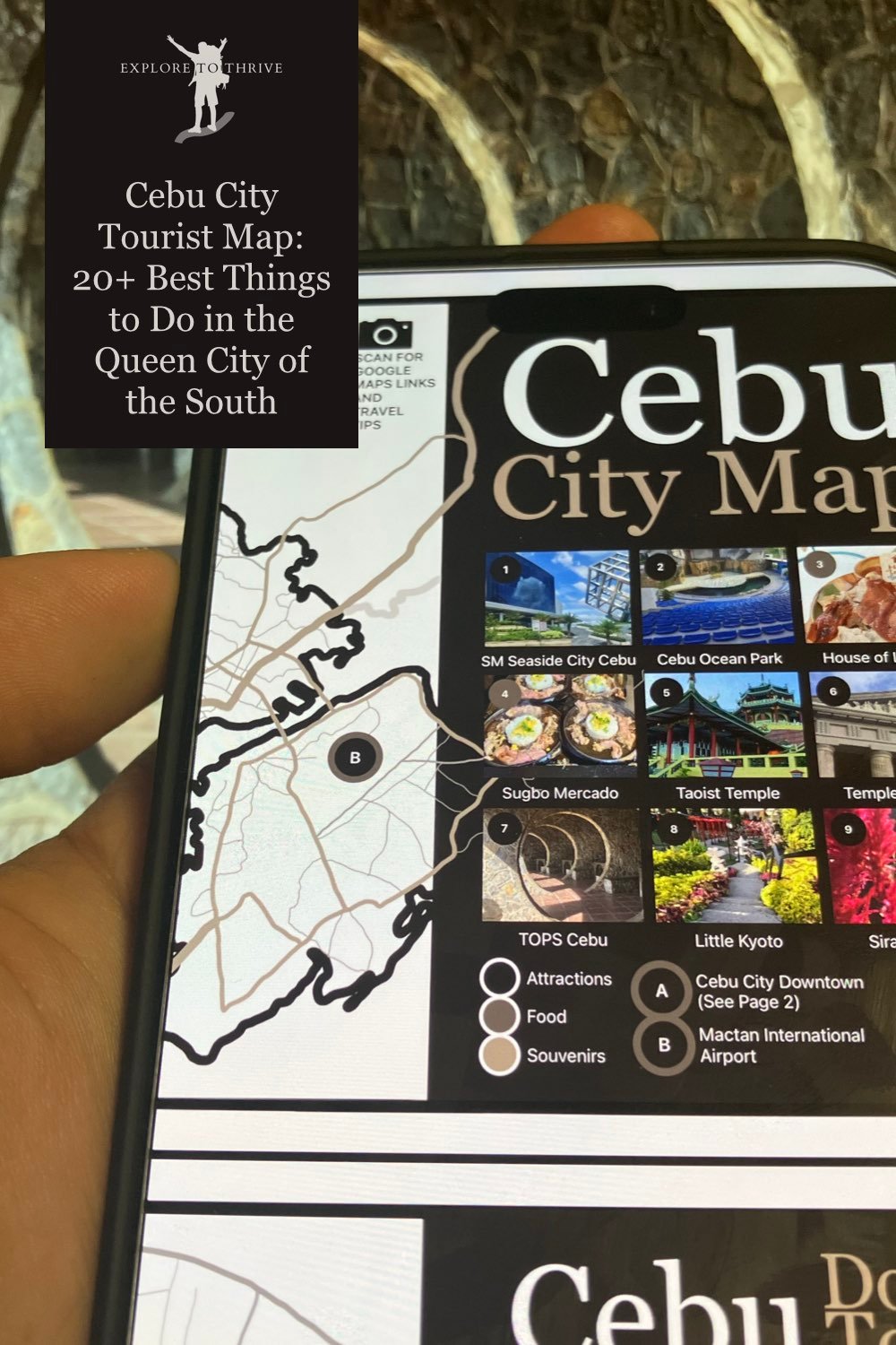 Cebu City Tourist Map: 20+ Places You Can’t Miss